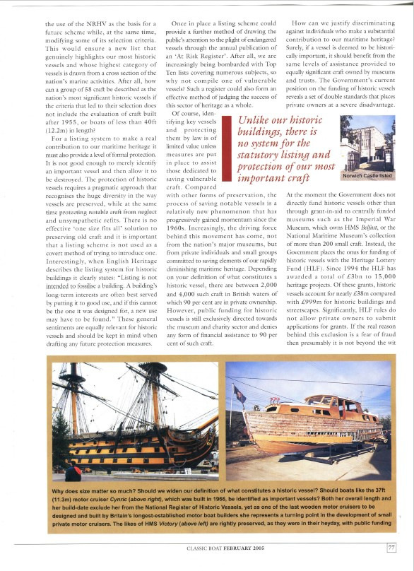 Historic Vessels – Richard Johnstone-Bryden